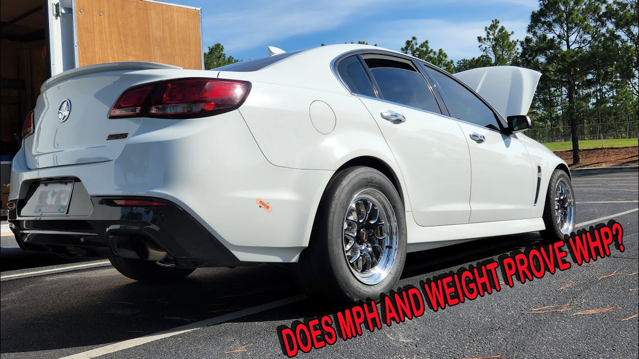 Does MPH And Weight Prove WHP? LSA Chevy SS Track Testing To See How ...