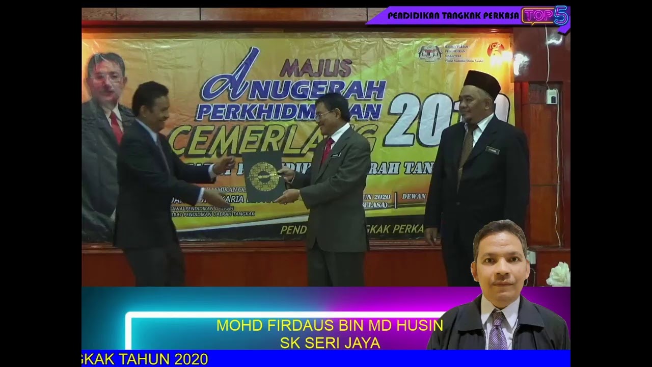 MAJLIS ANUGERAH PERKHIDMATAN CEMERLANG 2019 PPD TANGKAK TAHUN 2020 ...