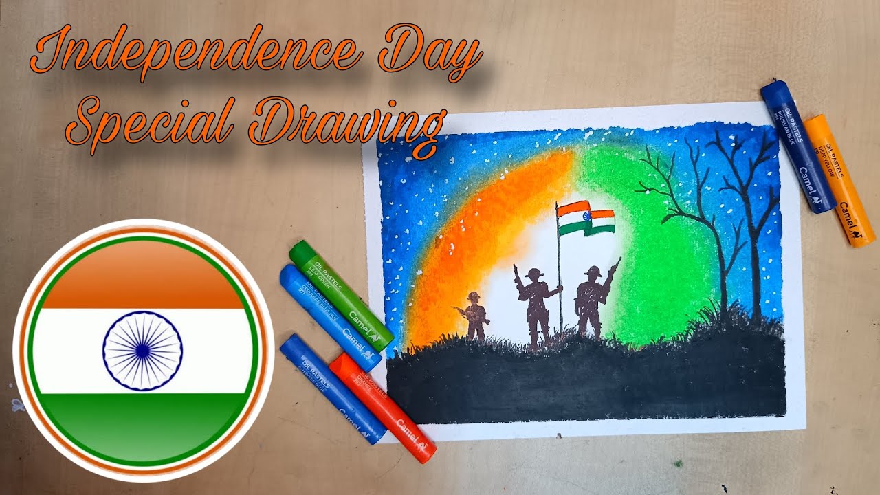 Independence Day Special Drawing | 77th | jay hind #indianarmy #tiranga ...