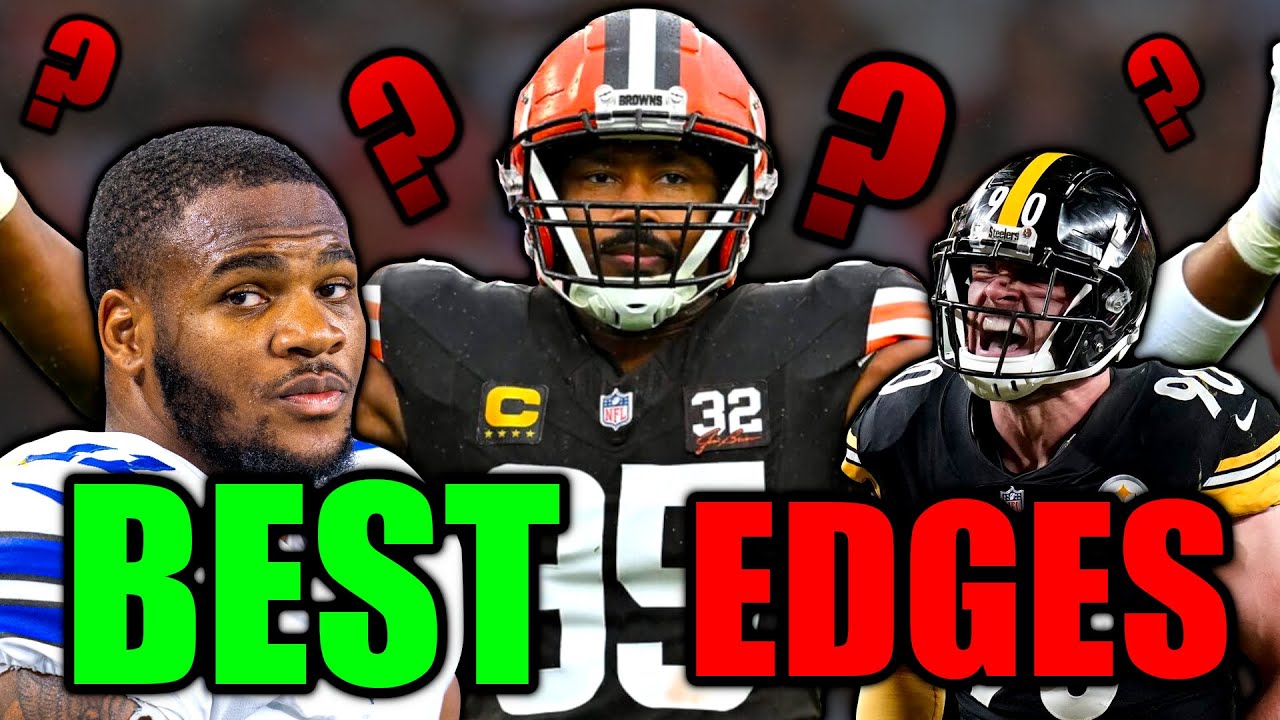 Ranking the BEST Edge Defenders in the NFL | 2024 - YouTube