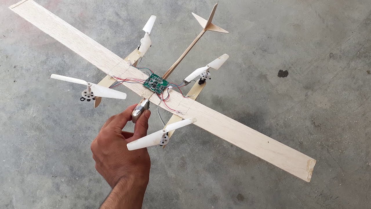 I tried to make rc mini Vtol plane | Can It fly? | perfectRc - YouTube