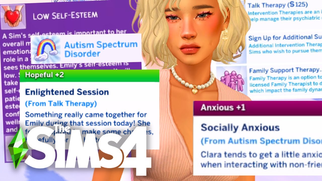 MENTAL HEALTH & NEURODIVERSITY MOD💊 (therapy, medication, self-esteem+ ...