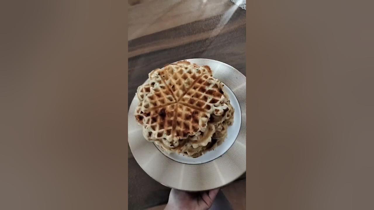 Kahvaltılık vaffle tarifi - YouTube