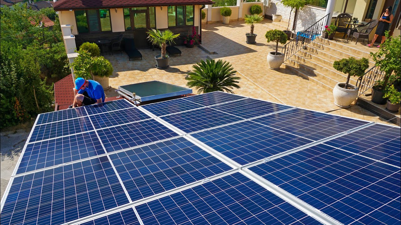 Solar Power System in Varna #2 - YouTube