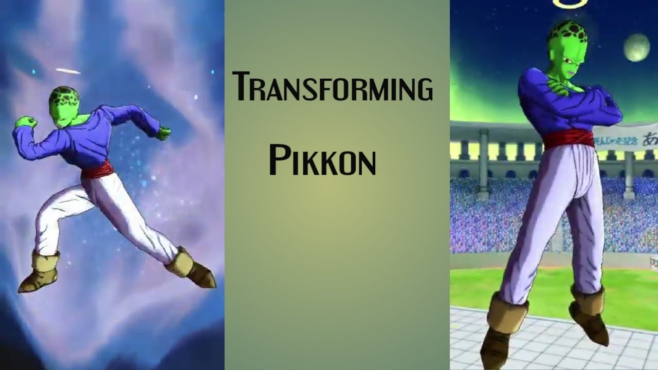Transforming Pikkon!!!! #DBLEGENDS - YouTube