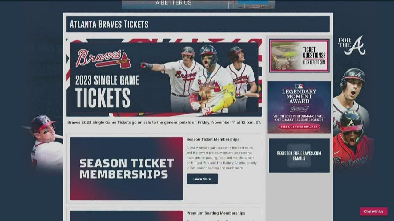 Atlanta Braves Tickets 2022