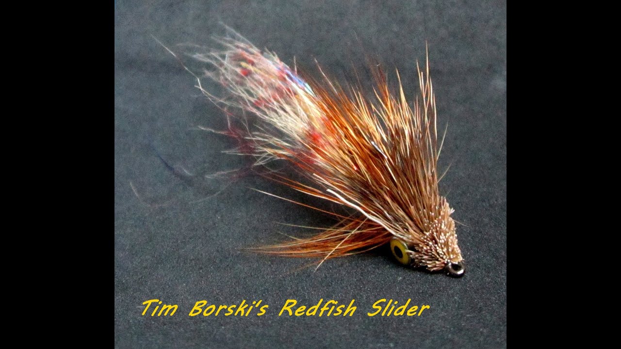 How to Tie Borski's Redfish Slider - YouTube