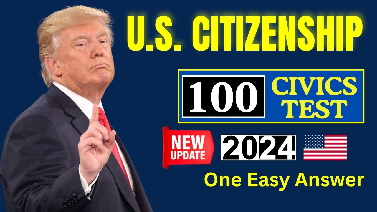 2024 Random 100 Civics Questions and Answers: US Citizenship Interview ...