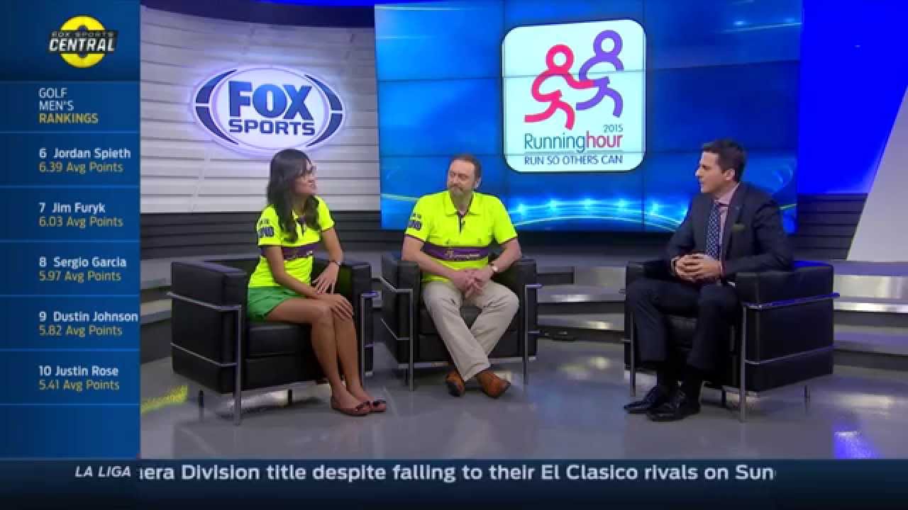 FOX Sports Central - FOX Sports Academy supports RunningHour 2015 - YouTube