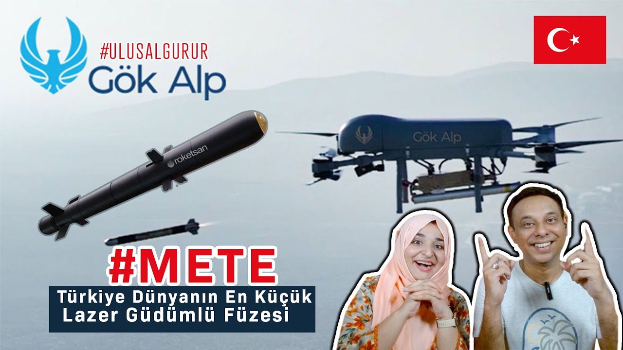 Pakistani React🇹🇷Turkiye Develops World's Smallest Laser-Guided Missile ...