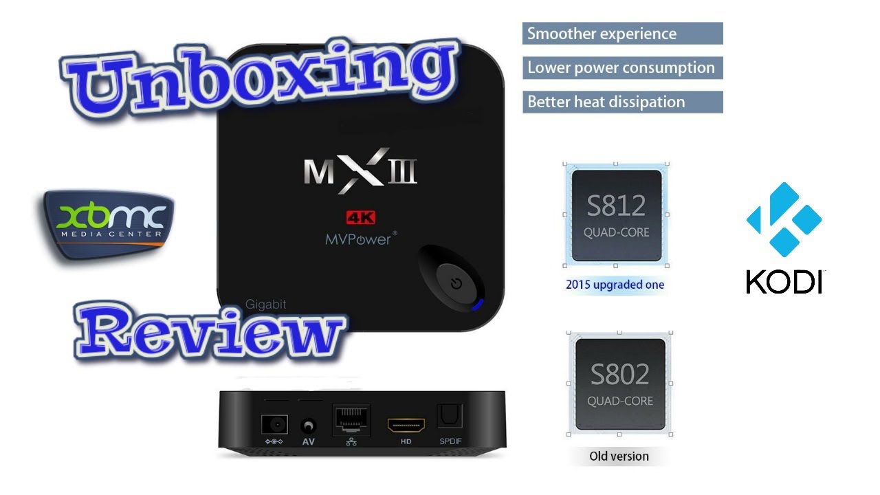 MX III 4K Android Box Review & Unboxing Quad Core s812 5.1 Kodi - YouTube