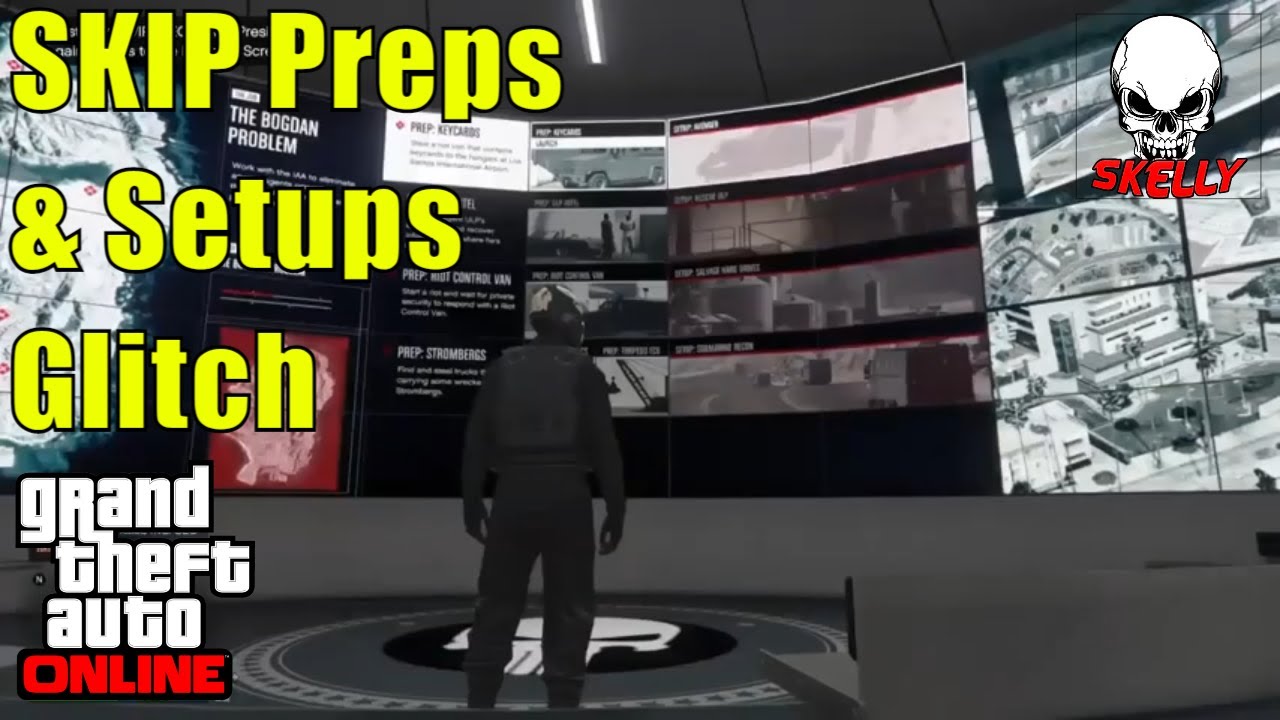 How to Skip PREPS AND SETUPS GLITCH GTA 5 Online AFTER UPDATE - YouTube