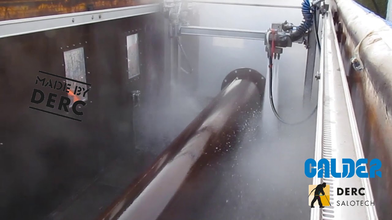 Blast Container - for bundle cleaning - YouTube