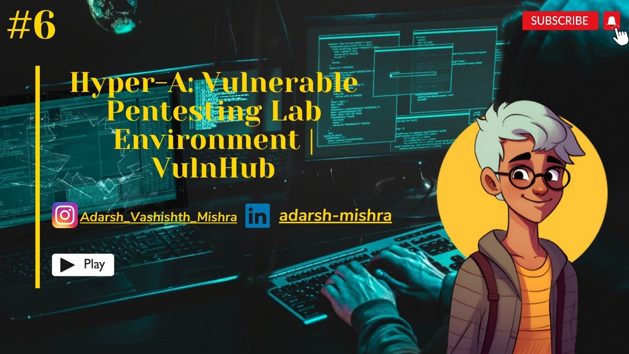 Hyper-A Vulnerable Pentesting Lab Environment: 1 - YouTube