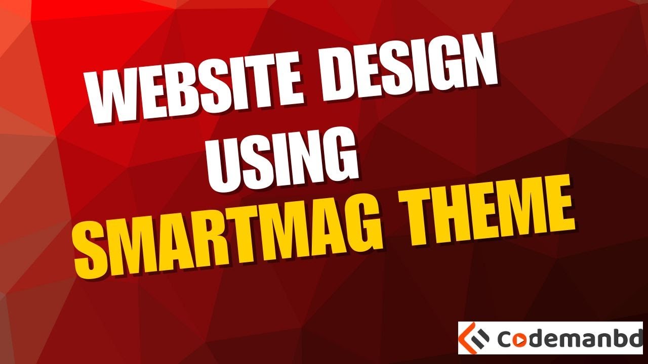 Newspaper / blog website design using smartmag theme | AB Robin - YouTube