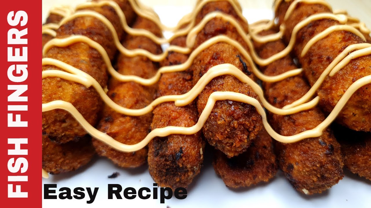 Best Fish Finger Recipe in 2020 | Fish Finger with Mayonnaise Sauce ...