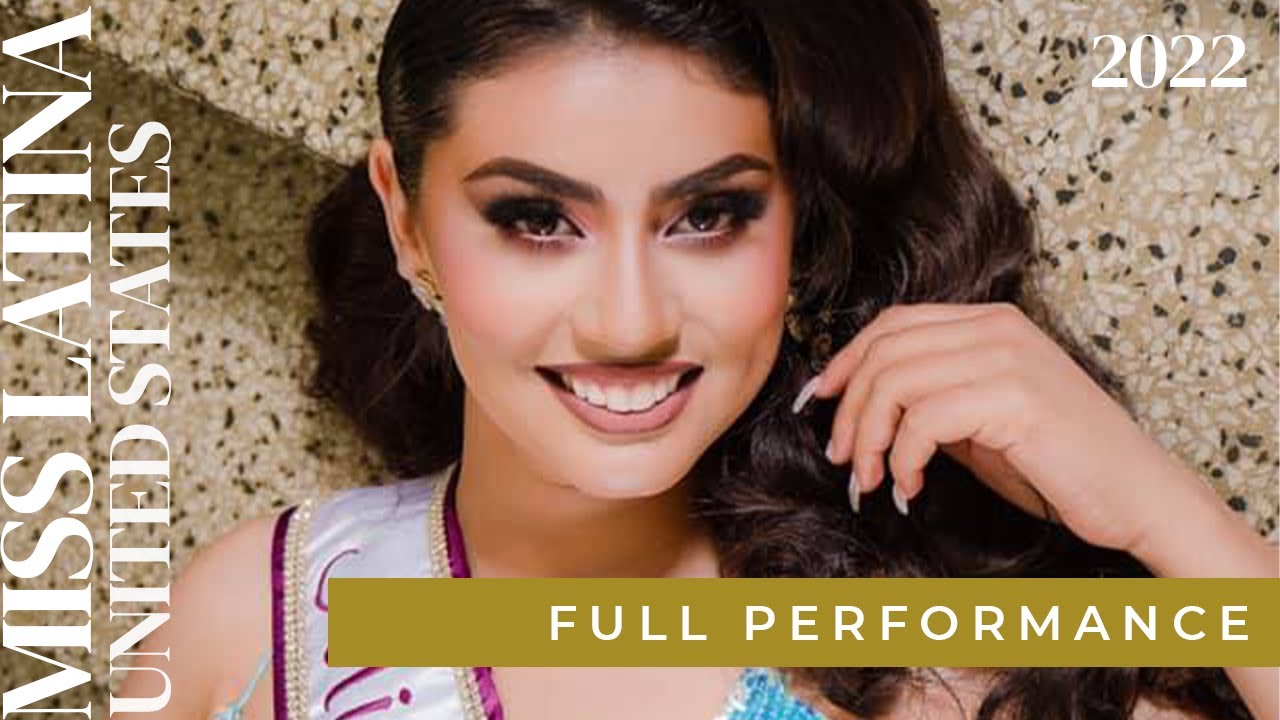 MISS US LATINA 2021 | Roxette Solis | FULL PERFORMANCE - YouTube