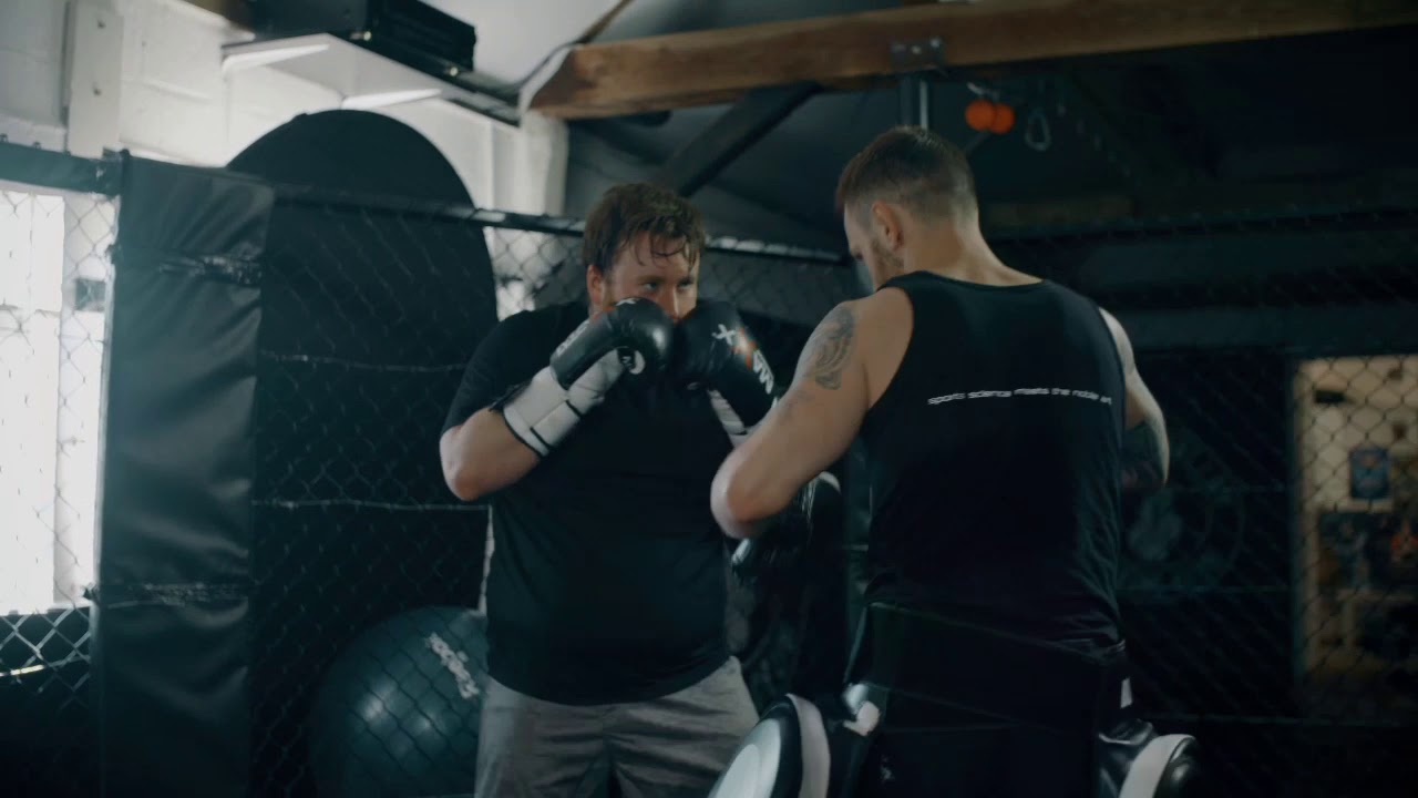 A Boxer Training in Trainer - YouTube