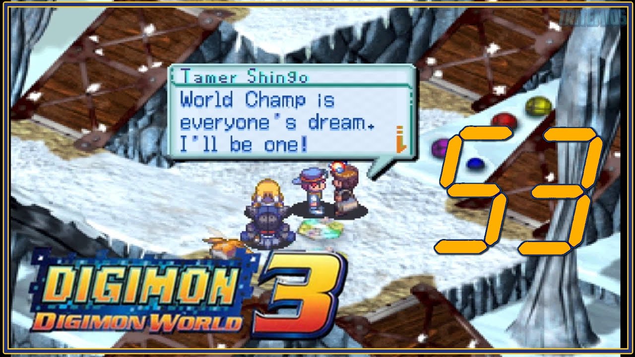 Digimon World 3 #53 - Snow Mountain & Freeze Mountain - (No Commentary ...