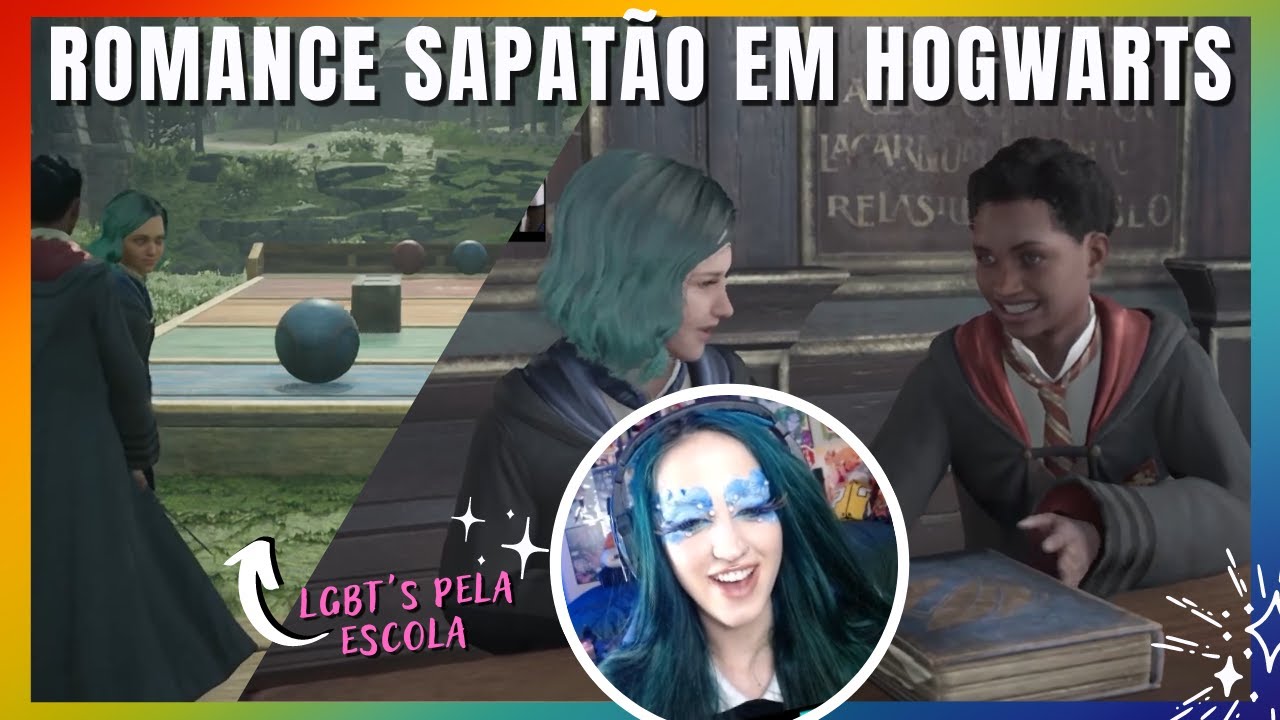 HOGWARTS LEGACY #2 - As Primeiras Aulas e Romance LGBT!! 💖🏳️‍🌈 - YouTube