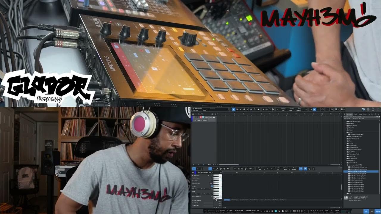Using STEM SEPARATION in Presonus Studio One to make a beat with the Akai MPC One - YouTube