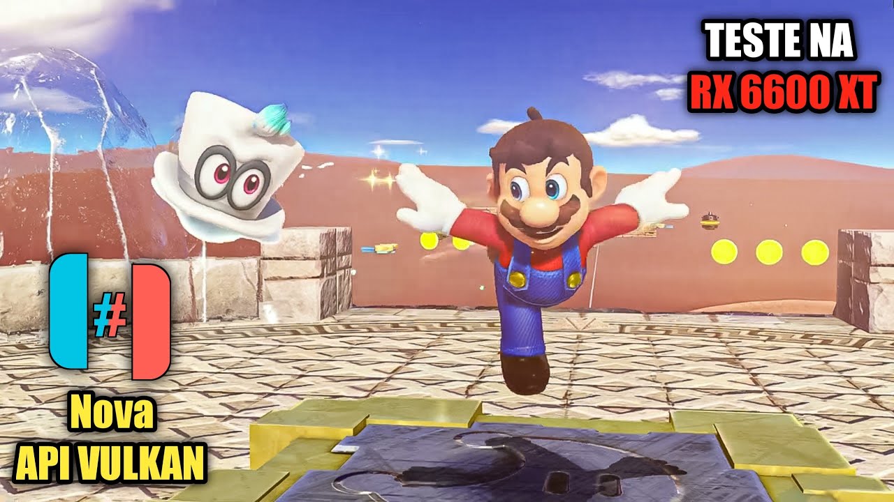 Super Mario Odyssey QHD - Teste Ryujinx Api Vulkan Oficial | Ryzen 5 ...