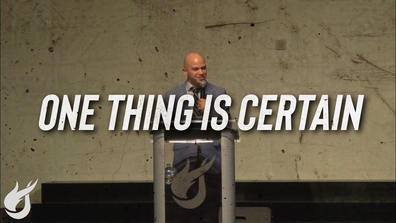 “One Thing Is Certain” - Steven Guttridge (Sun., Dec. 4th) - YouTube