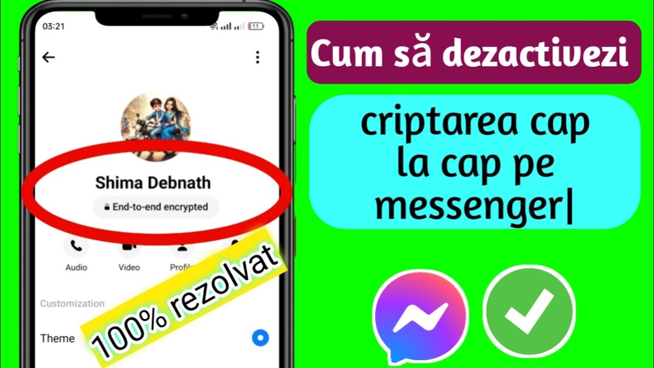 Cum să dezactivați criptarea de la capăt la capăt pe messenger-2023 - YouTube