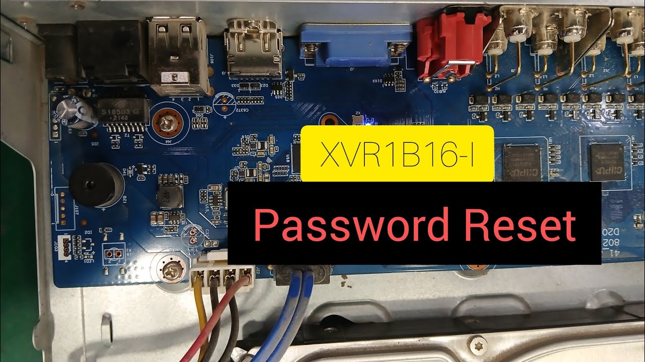 How to password reset Dahau XVR1B16-I / Dahua XVR1B16-I password kasy ...