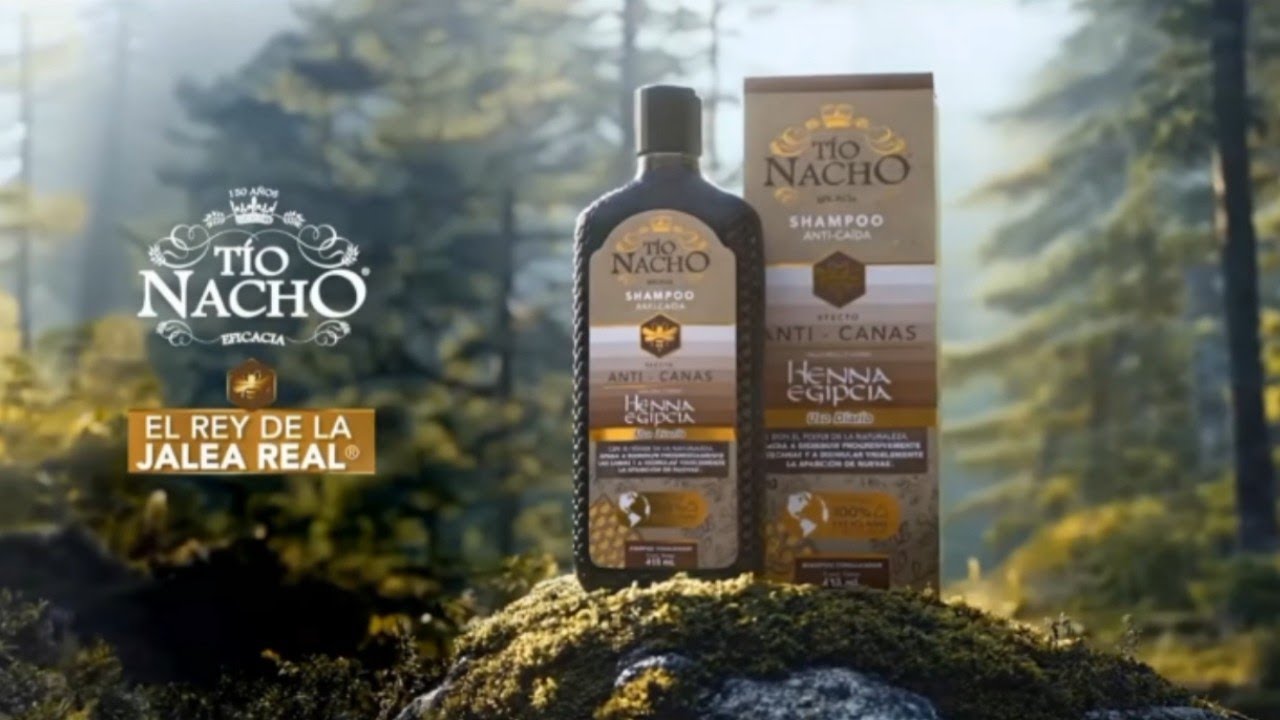 Shampoo Tío Nacho Anti-Canas Con Henna Egipcia 2025 - YouTube