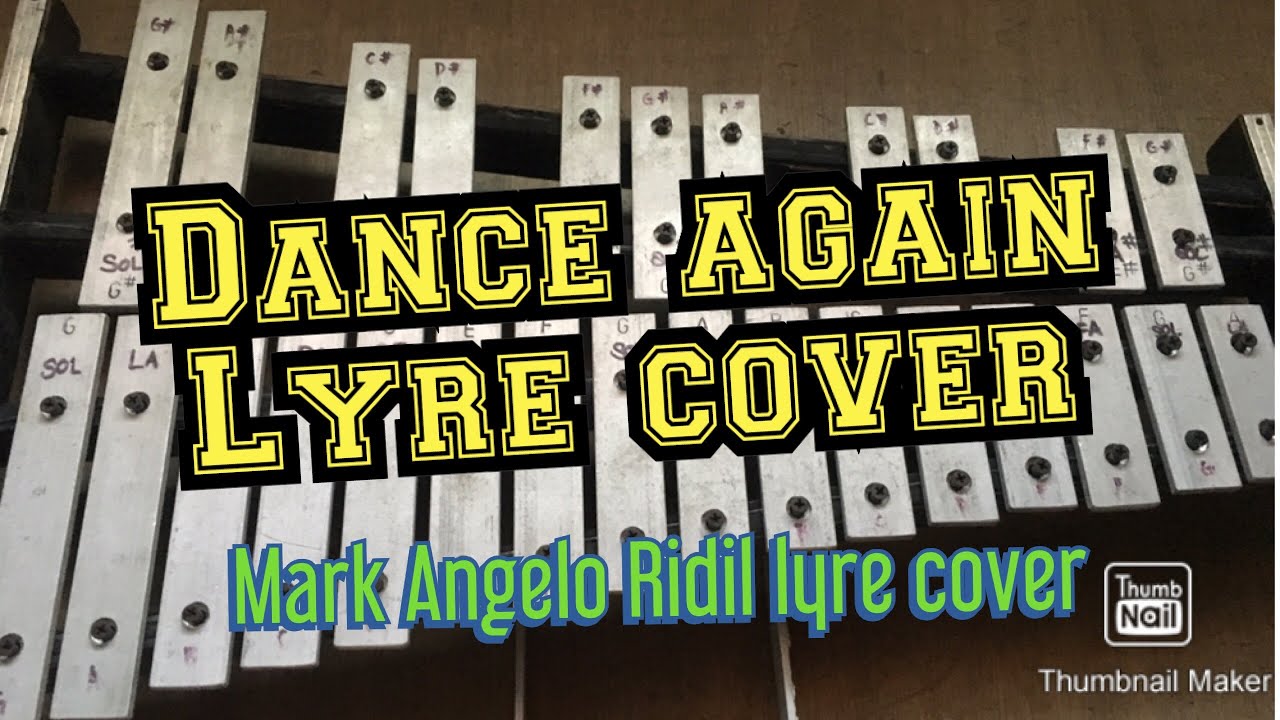 Dance again - lyre cover - YouTube