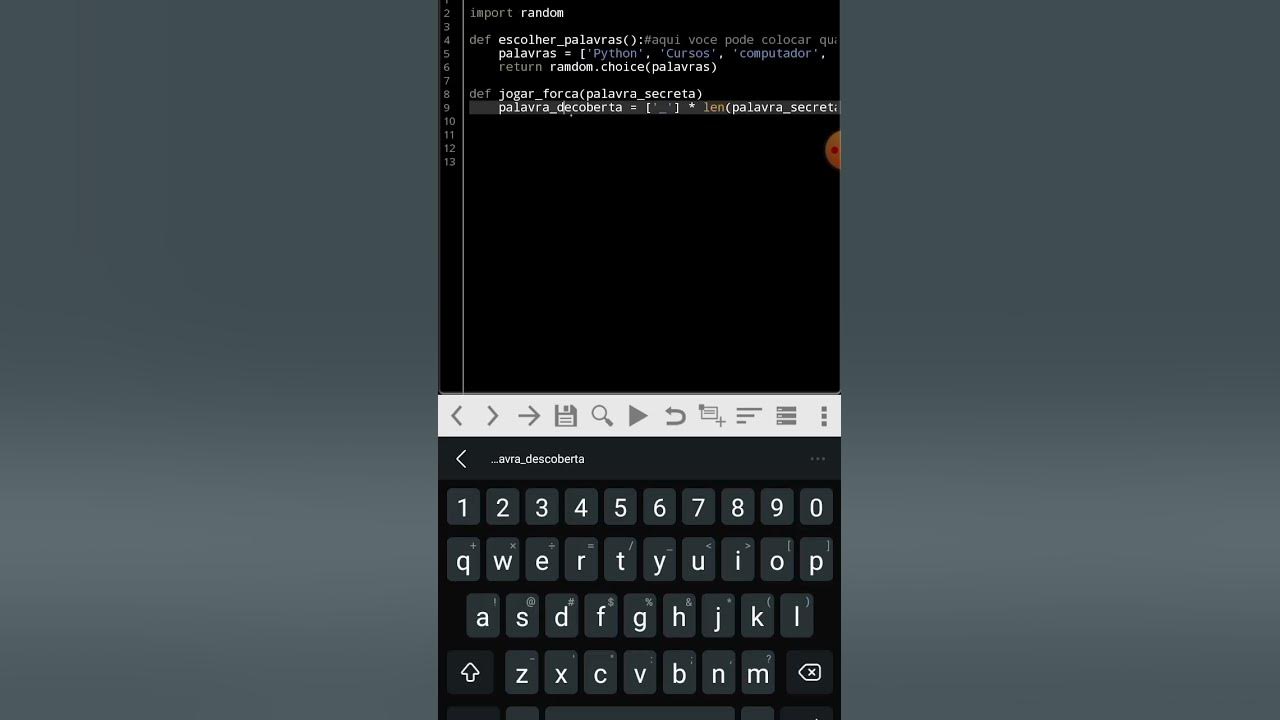 Jogo Em Python Pt2 Python Celular Html Css Javascript Coding Fyp Youtube