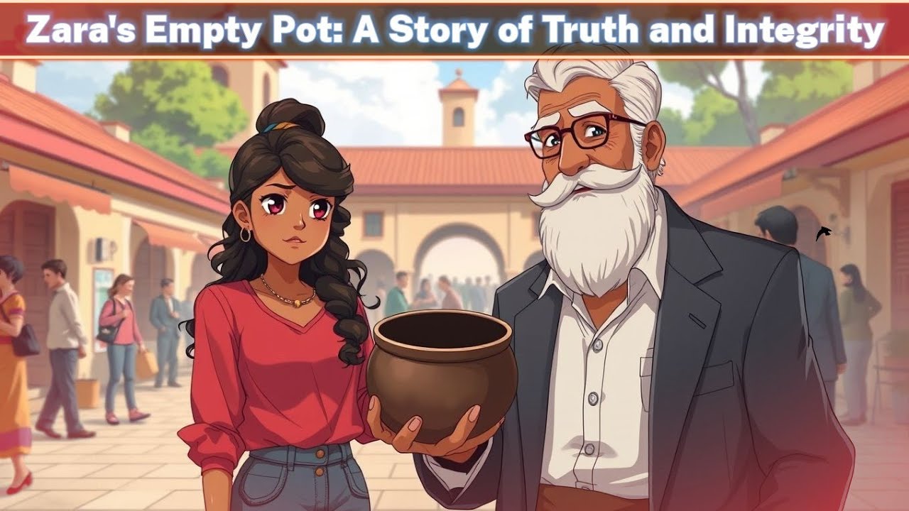 Zara's Empty Pot: A Story of Truth and Integrity #theenglishology - YouTube
