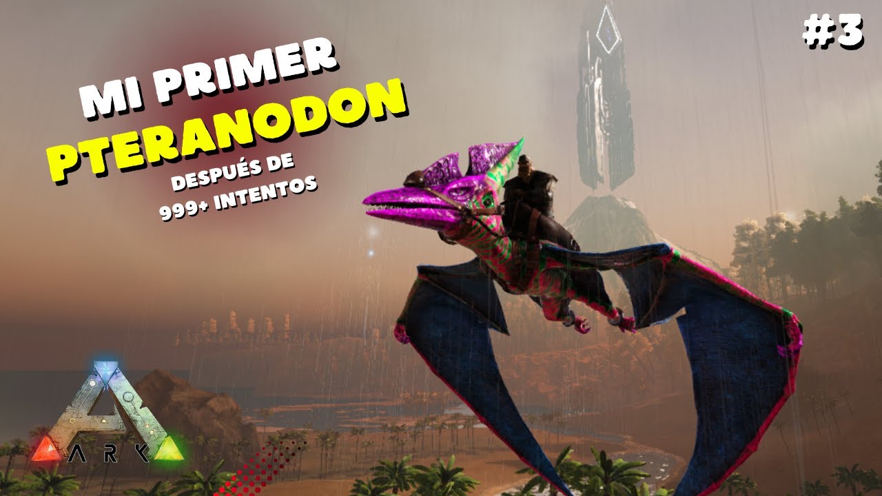 MI PRIMERA VEZ EN ARK 2024 CAP 3 | Matamos un T-Rex y domesticamos un ...