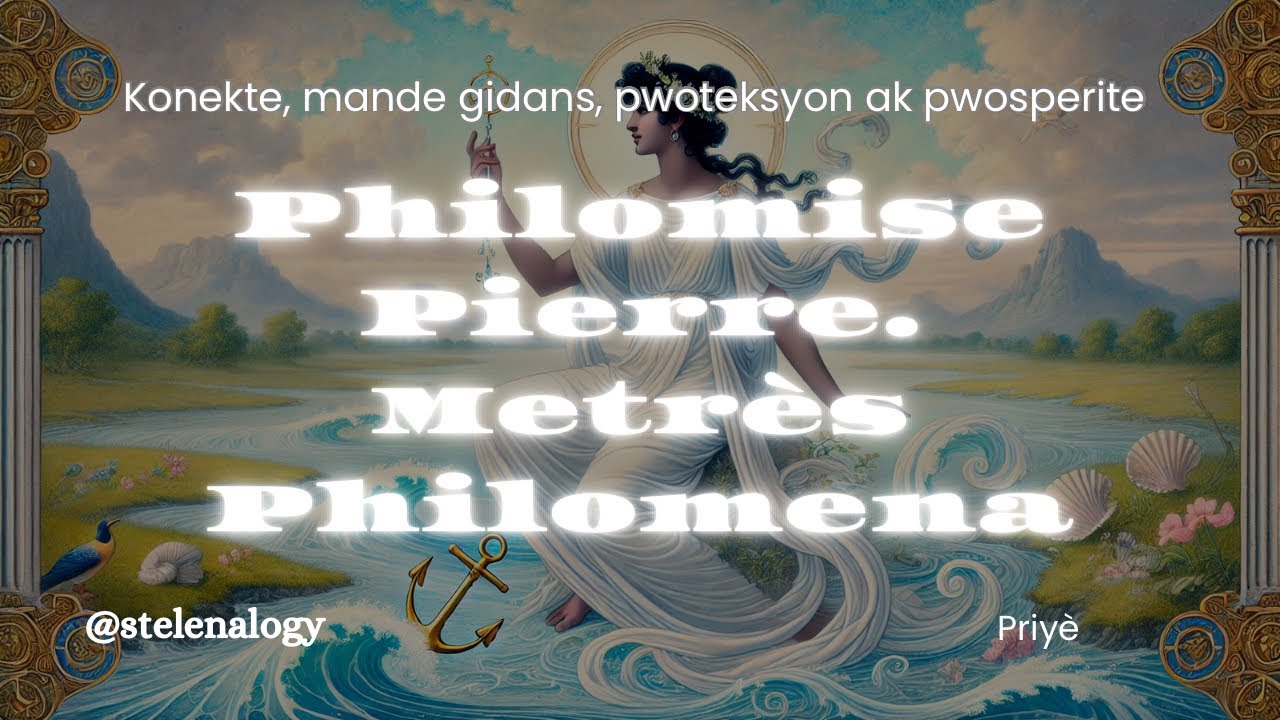 Priyè adrese a Metrès Philomise Pierre - YouTube