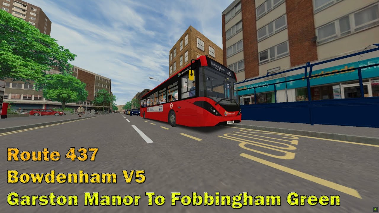 Omsi 2 Bowdenham V5 - 437 Garston Manor To Fobbingham Green (E200MMC ...