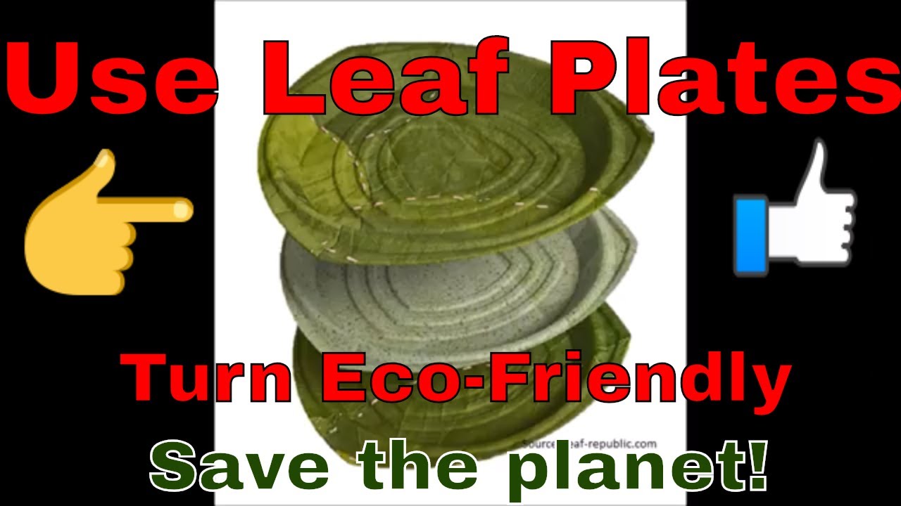 Use Leaf Plates - Leaf Republic|Turn Eco-Friendly - YouTube