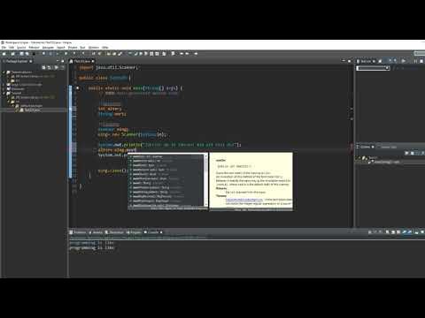 Ausgabe und Eingabe in JAVA (Eclipse) | IF-Anweisung | - YouTube