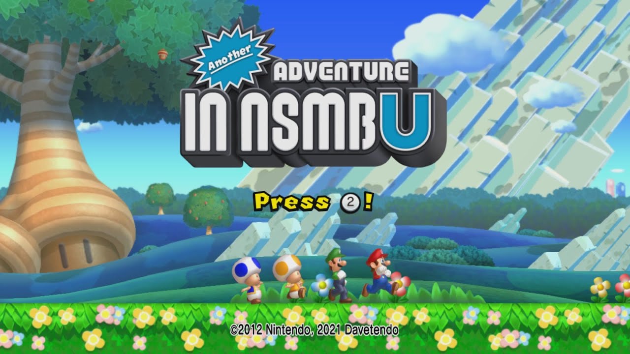 Another Adventure In NSMBU 100% Walkthrough - YouTube
