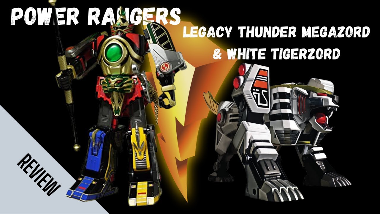White Tiger Thunderzord Power Rangers Deluxe White Tigerzord & White