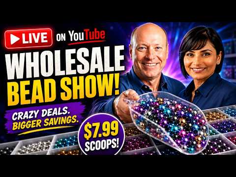 🔴 LIVE $7.99 Bead Scoops | Crazy Wholesale Deals (Hubby & Wifey Show)