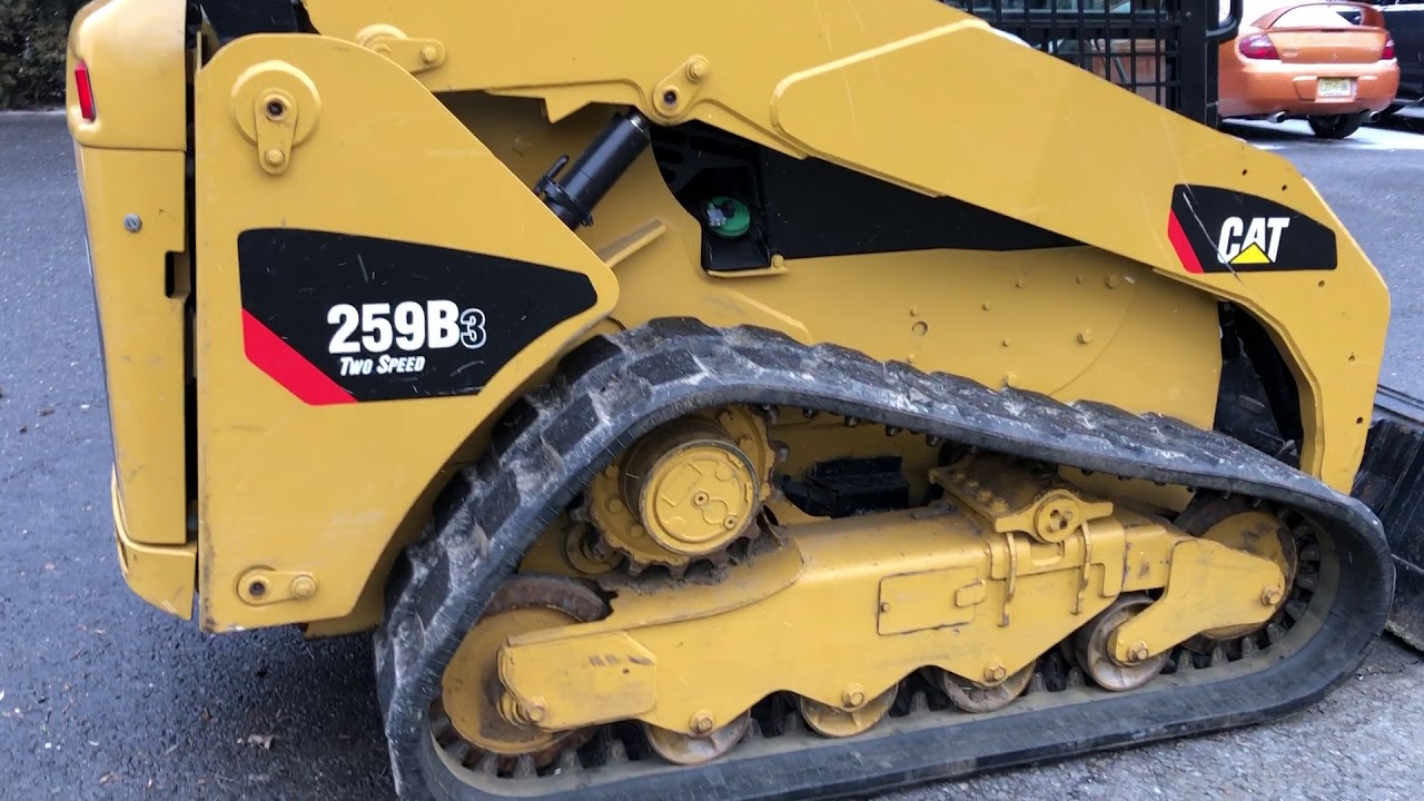 CAT 259B3 0670 Walk - YouTube
