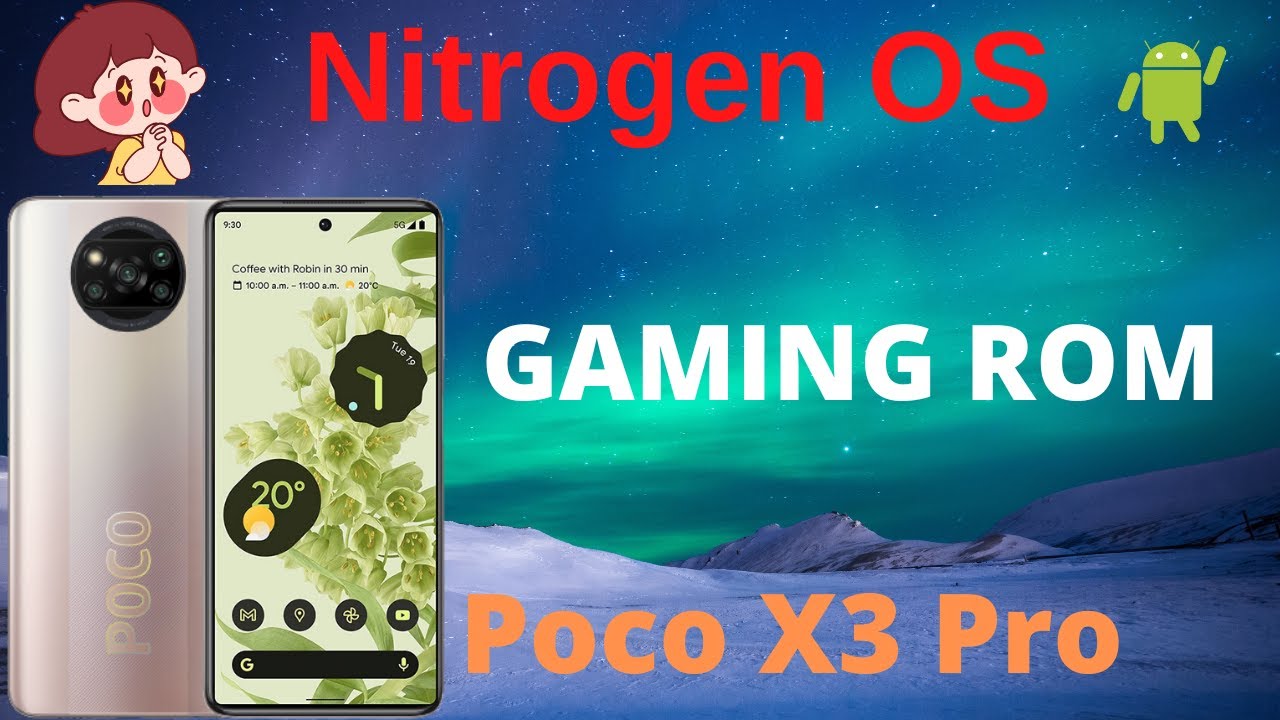 Nitrogen OS ROM | Best Gaming ROM Poco X3 Pro | Android 12L - YouTube