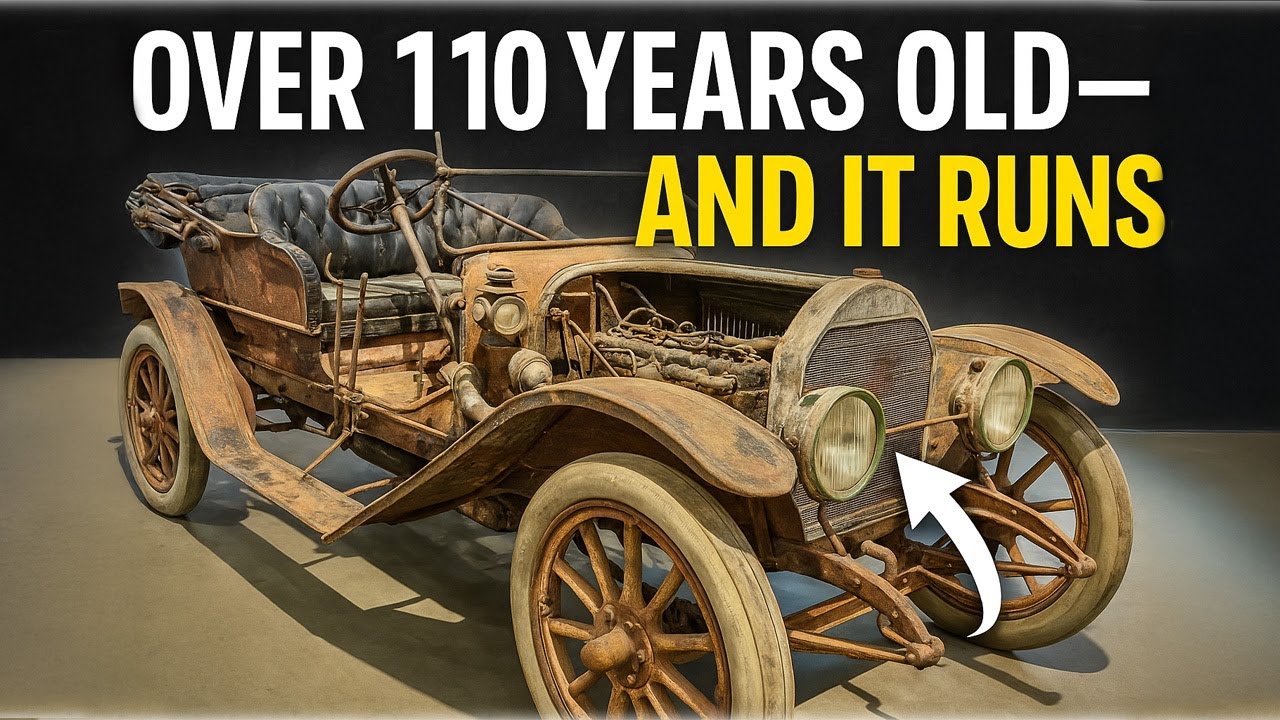 Does It Run? YEP! 114-Year-Old Hudson Model 20: Take A Spin In This ...