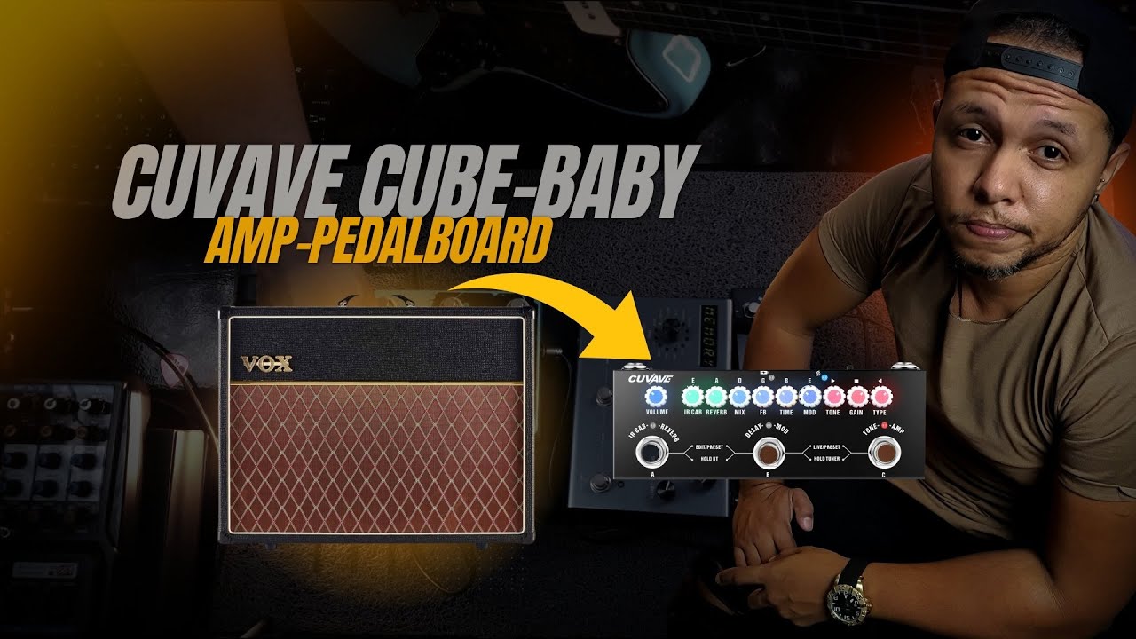 🔥 Cuvave Amp Pedalboard – 6 Presets Incríveis de Vox com IR do Iridium ...