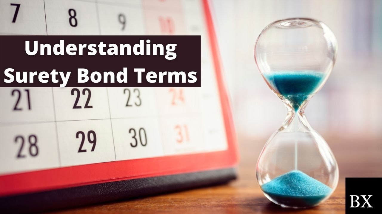 Surety Bond Terms Explained - YouTube