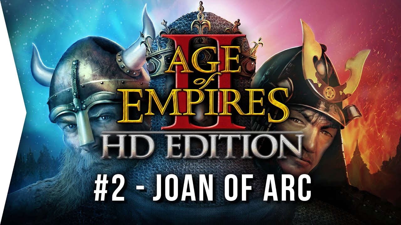Age of Empires II Mission 2 - Joan of Arc France Campaign! - [AoE 2 Let ...