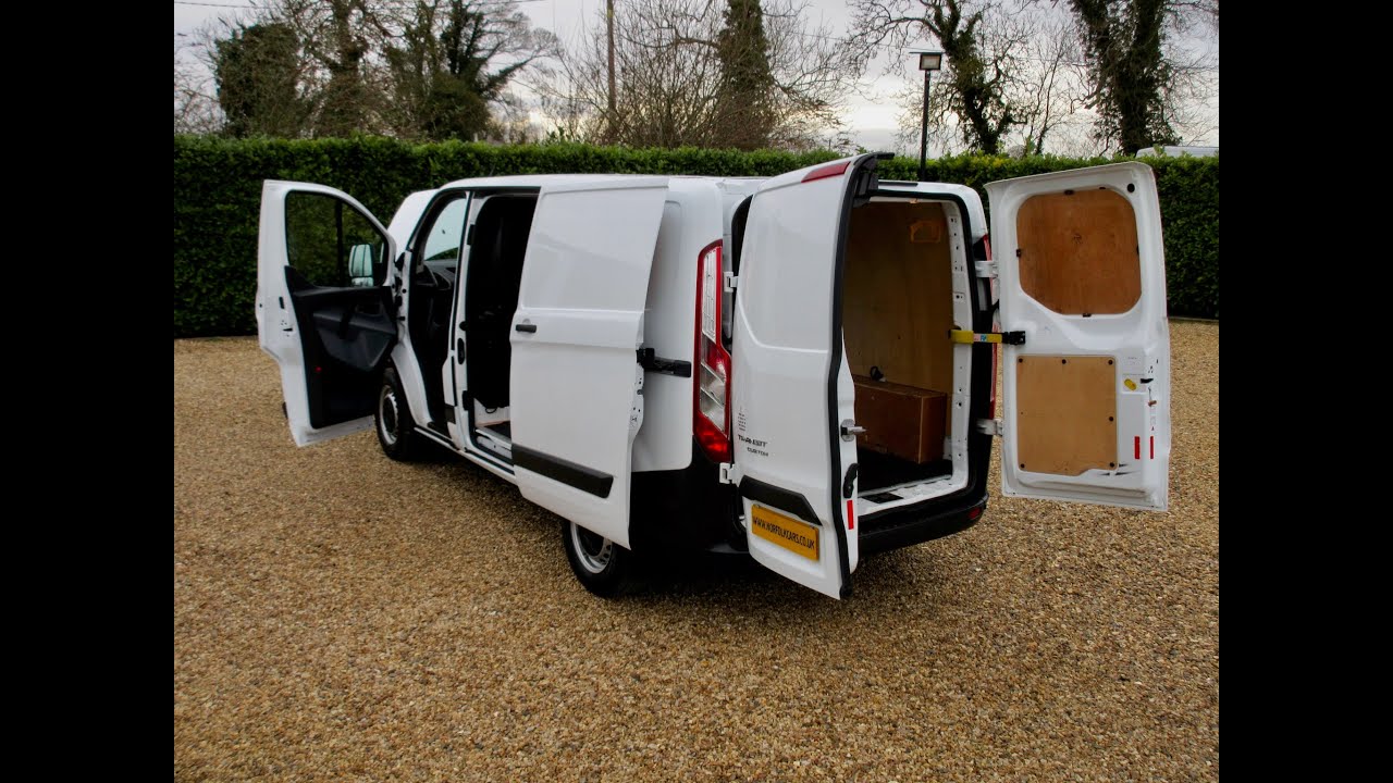Ford Transit Custom 270 White 2015 - YouTube