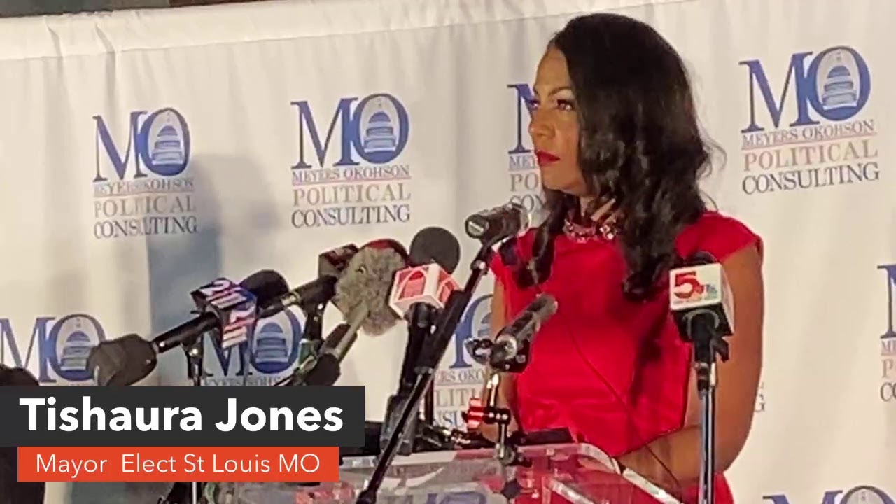 Tashara Jones Mayor Elect St Louis MO - YouTube