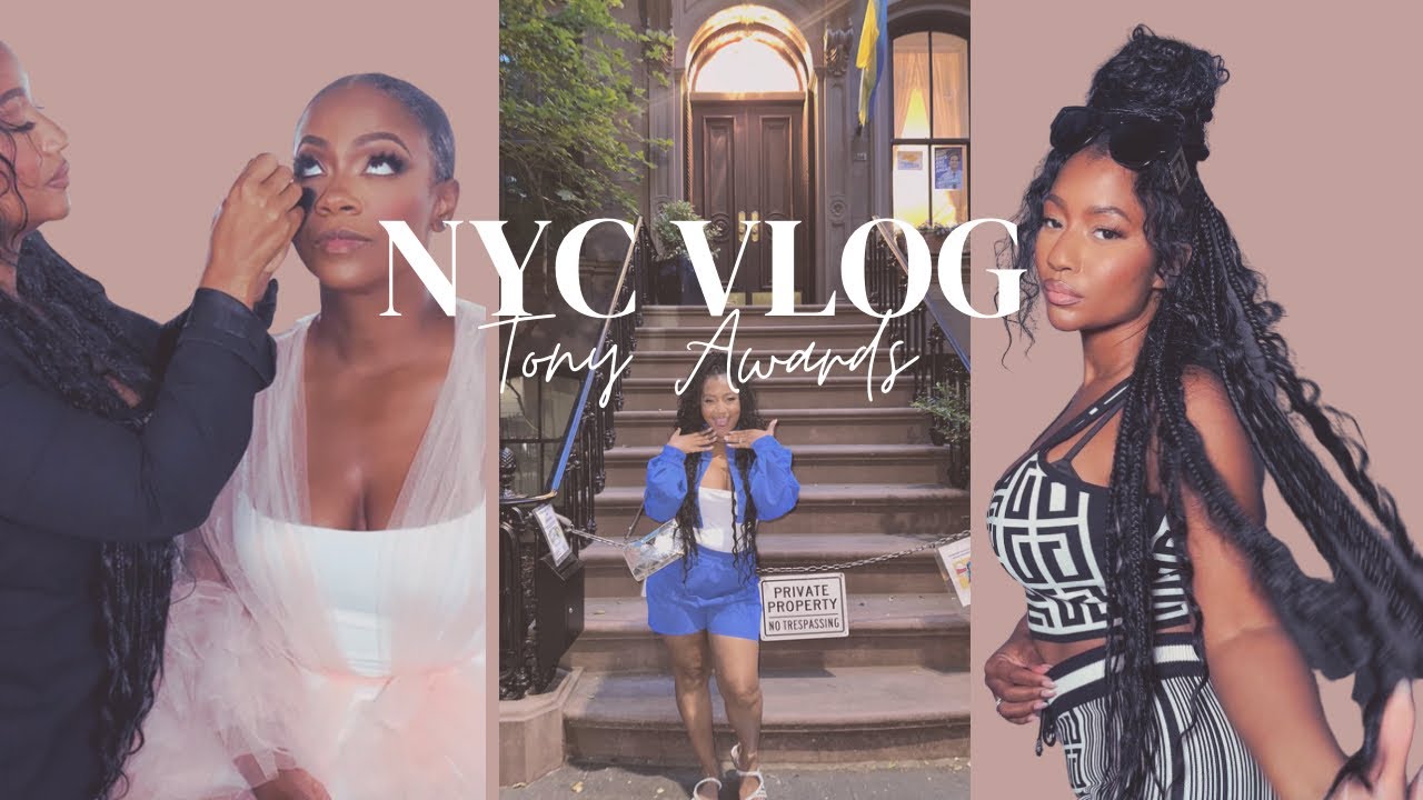 TAE RENE | WEEKEND VLOG | NEW YORK PIZZA | TONY AWARDS | SEX AND THE ...